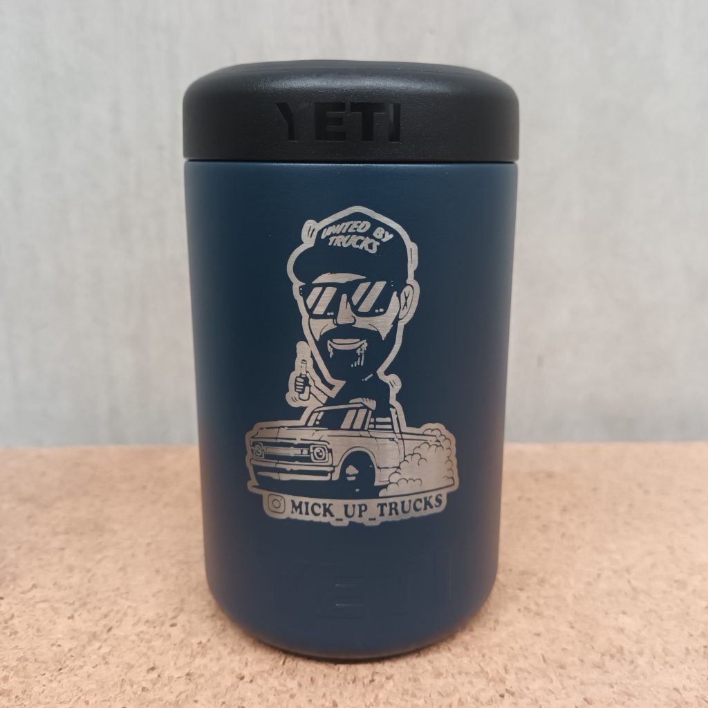 Custom Engraved Yeti Colster Stubby Holder