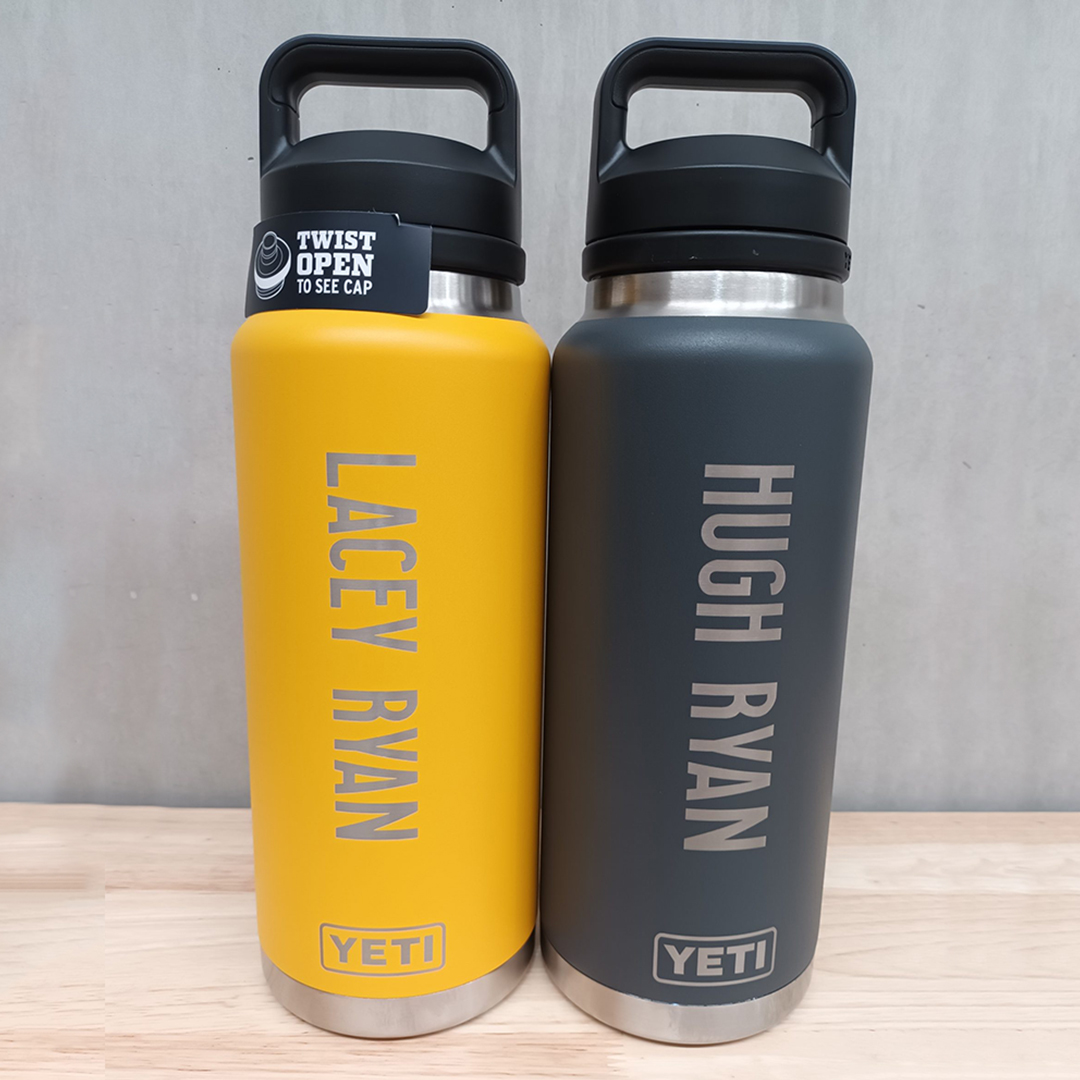 Shop Custom Engraved 26 Oz YETI Bottle With Chug Cap