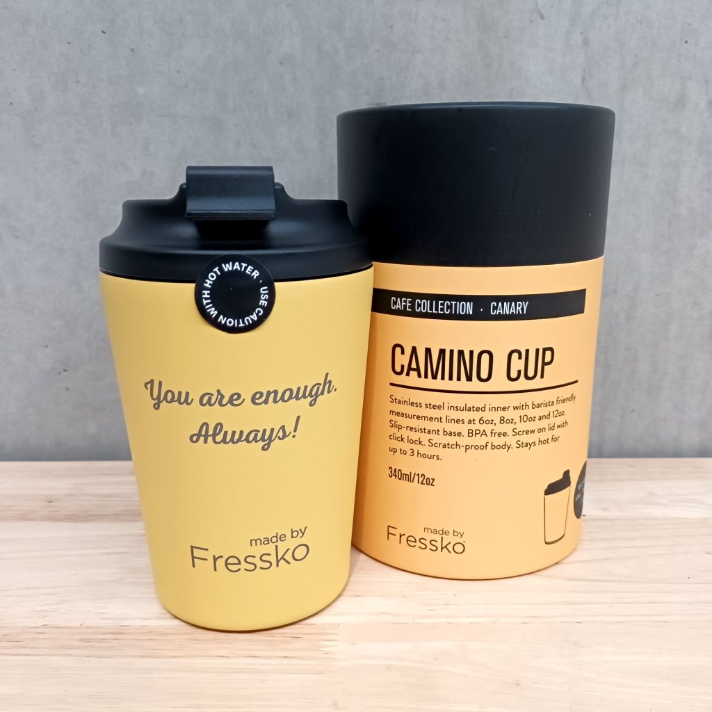 Custom Engraved Fressko Reusable Cup - Camino 12oz