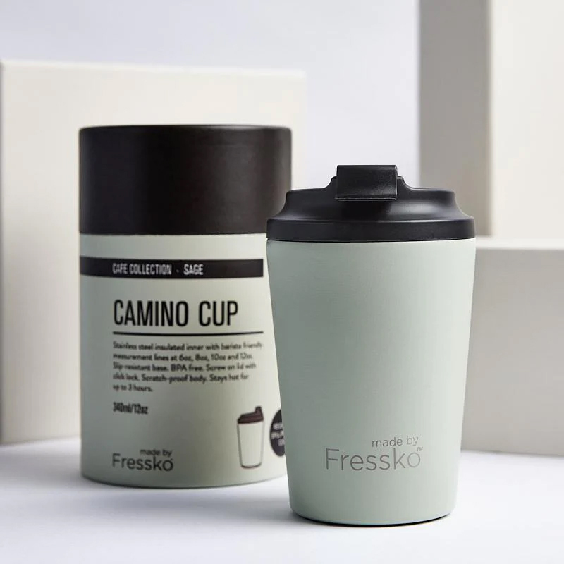 Custom Engraved Fressko Reusable Cup - Camino 12oz